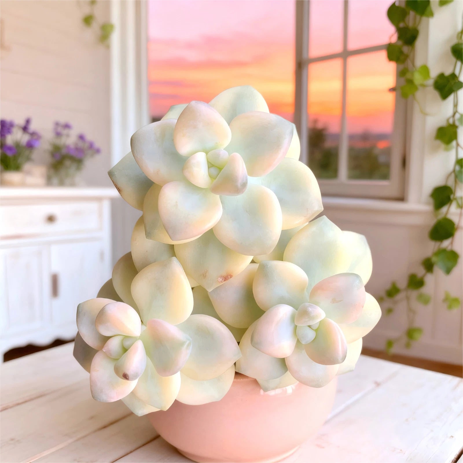 Graptoveria paraguayense bernalense Variegata | Rare Variegated Succul ...