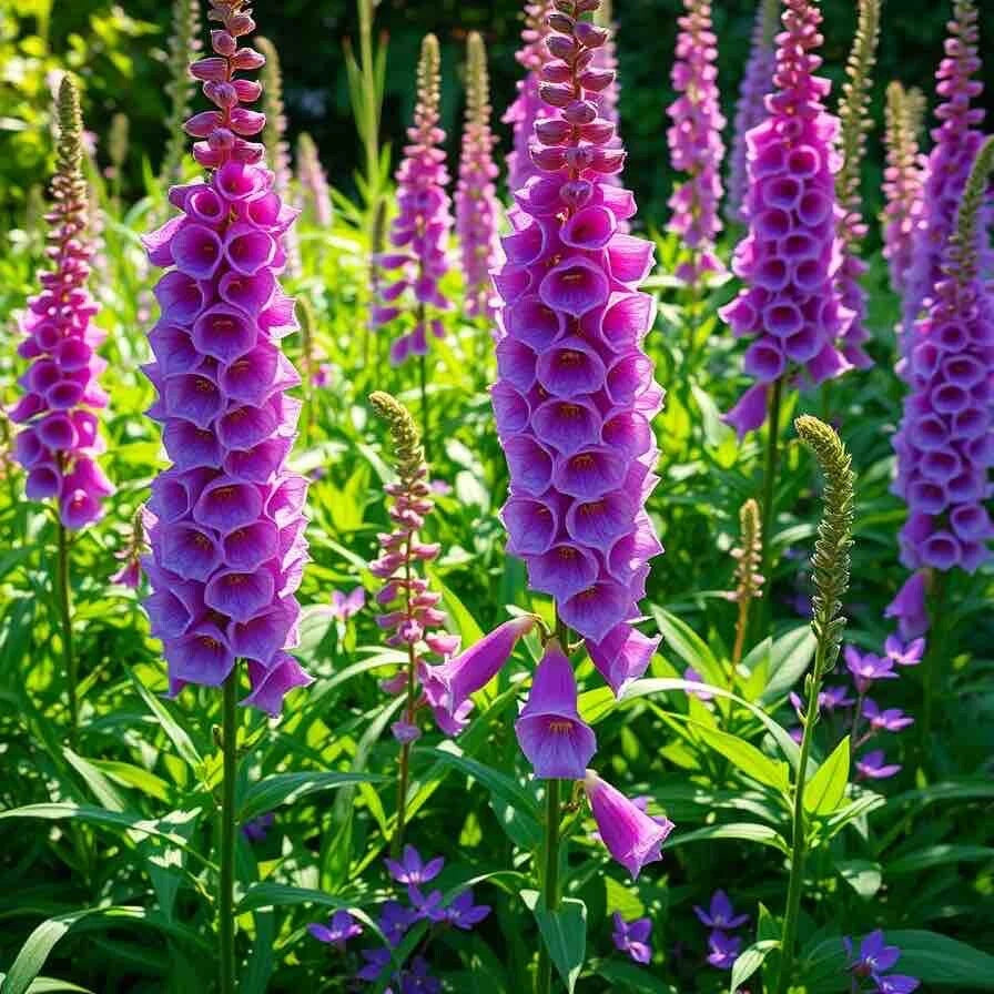 Foxglove Seeds - 300+ Mixed Biennial Seeds for Fall Planting ...