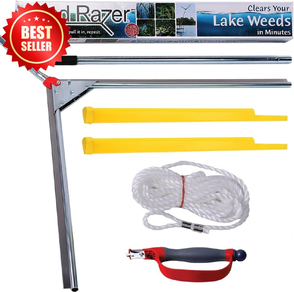 Lake Weed Cutter Tool 48" Cutting Width for Aquatic Plants - Effective ...